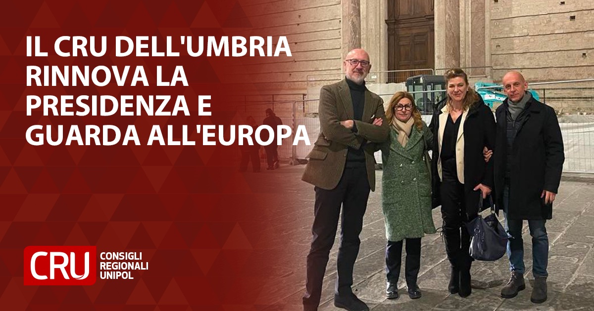 Il CRU dell'Umbria rinnova la presidenza e guarda all'Europa - Consigli ...